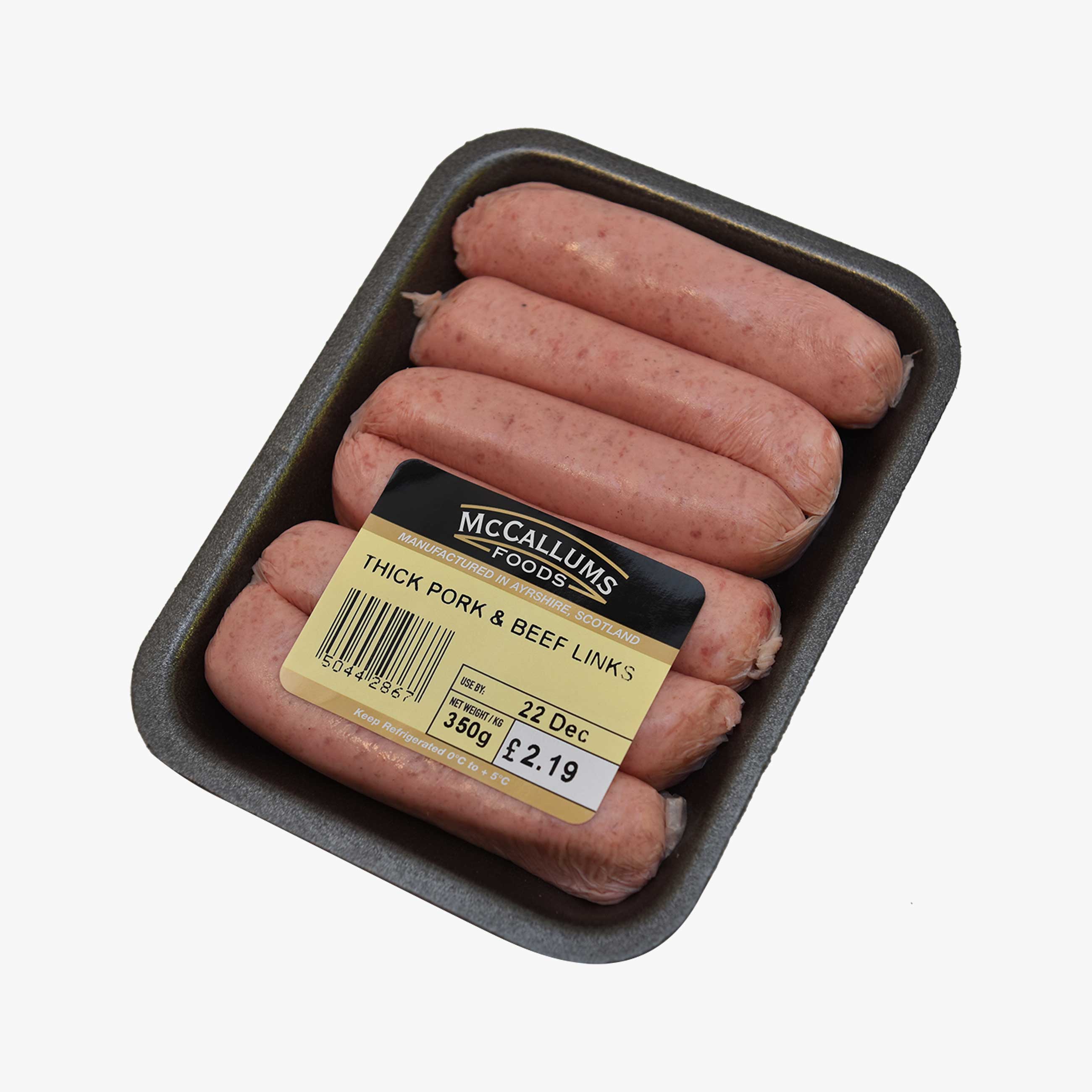 Famous Ayrshire Sausage Products : McCallums Foods